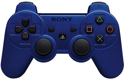PS3 Official Dual Shock 3 Blue Controller CeX AU Buy Sell Donate